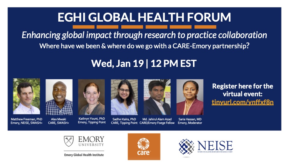 Global Health Forums | Emory University | Atlanta GA